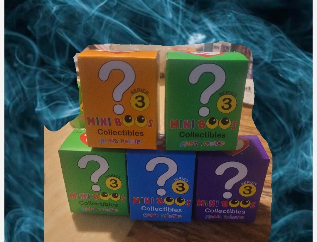 Lot Of 5 TY Beanie Mini Boos Series 3 Collect Them All TY Figure Boxes ...