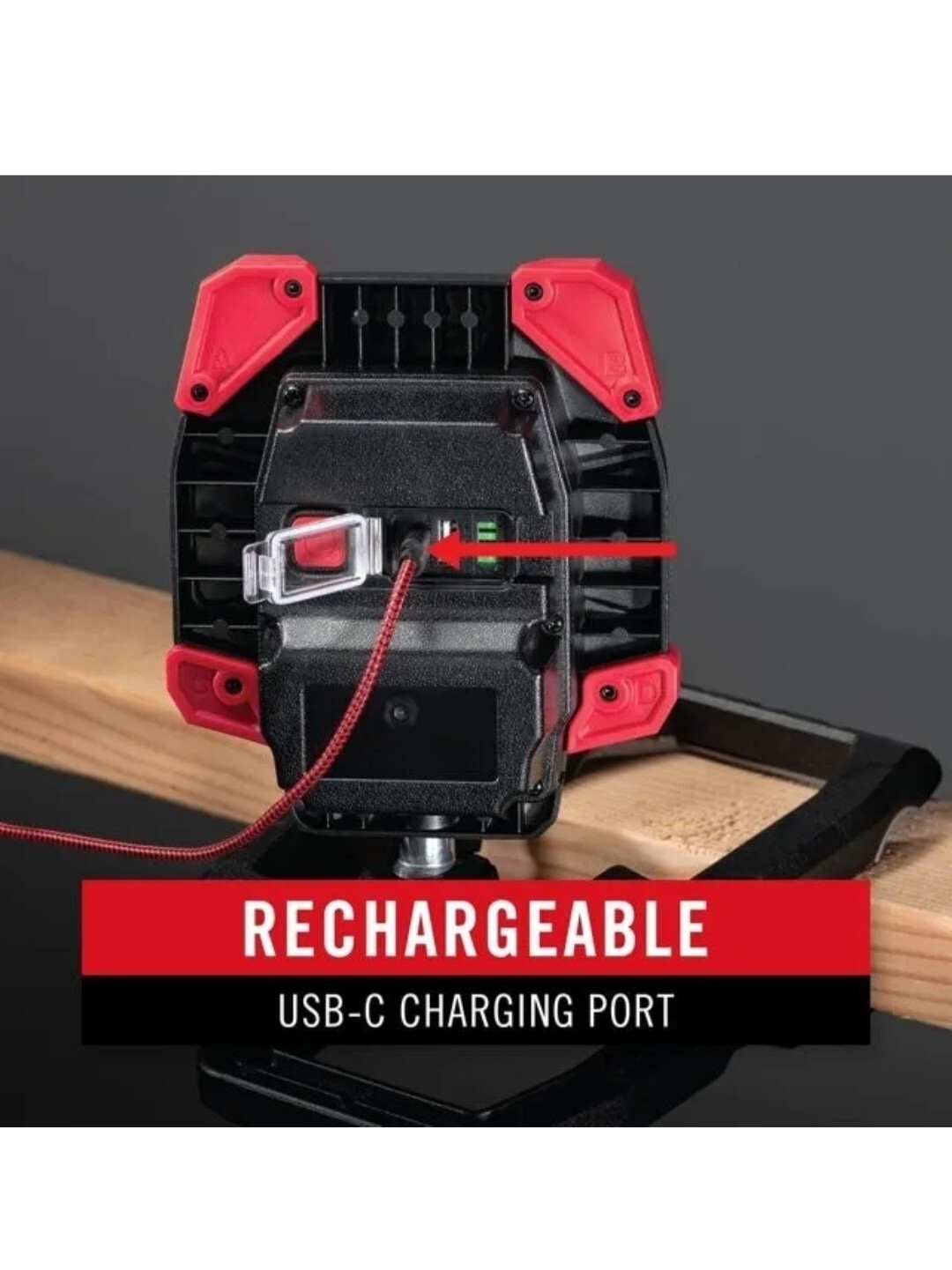 Coast CWL400R Rechargeable Work Light 3900 L 16H Run Time 285 Ft Beam ...