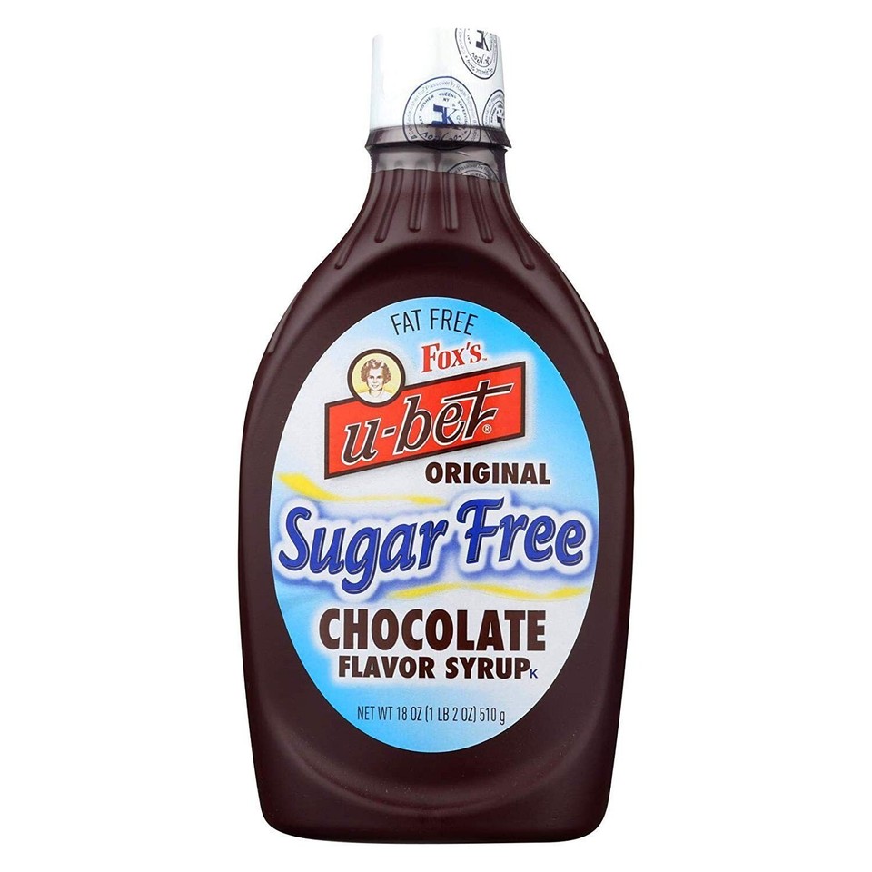 Fox's U-Bet Sugar-Free Chocolate Syrup, 18 Ounce, Pack of 3 | eBay