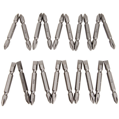 10Pcs PH2 Screw Driver Hex Double Ended Screwdriver Bits Screw Driver ...