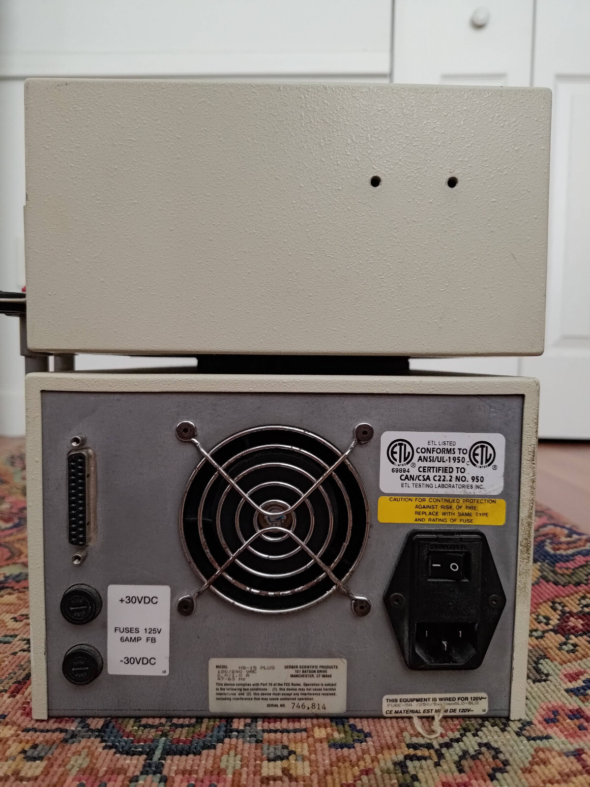 Gerber Edge Printer and HS15 Plotter with 20 foils. Used, Untested | eBay