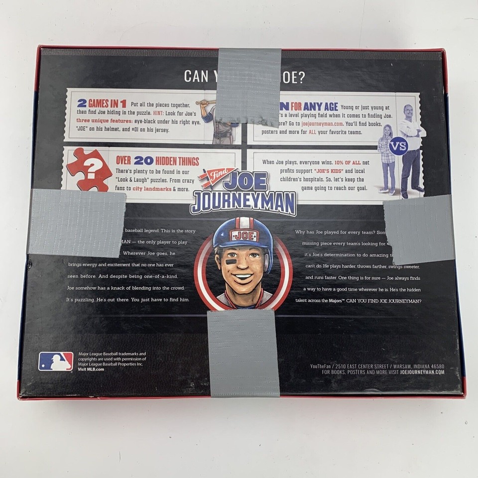 St Louis Cardinals Baseball Can You Find Joe Journeyman 500 Piece ...
