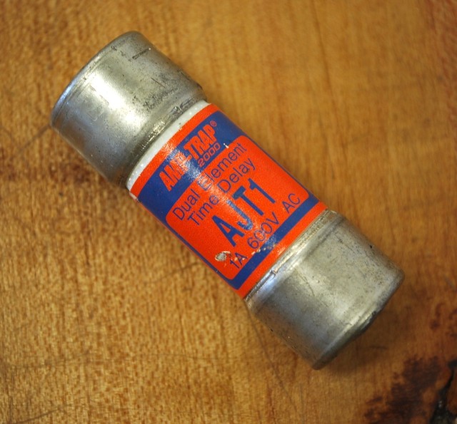 Ferraz Shawmut AJT1 Time Delay 1Amp 600Vac Fuse - USED | eBay