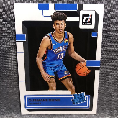 Ousmane Dieng RC 2022-23 Panini Donruss NBA #211 Oklahoma City Thunder ...