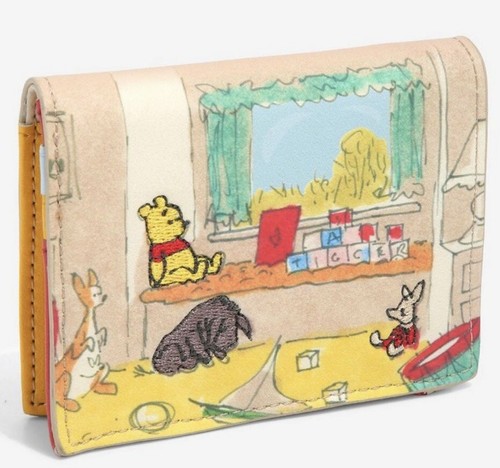 Disney Winnie the Pooh Bi-fold Wallet Christopher Robin's Room NWT | eBay