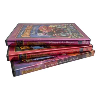 Jim Henson’s Fraggle Rock DVDs (LOT OF 3) | Grelly USA