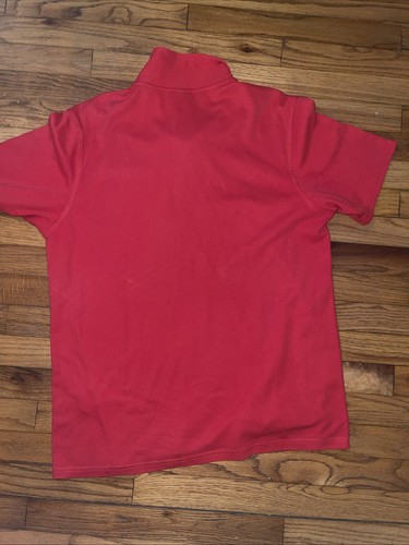 Oakley Shirt Mens Size L Large Regular Fit Red Pocket Polo Casual Golf ...