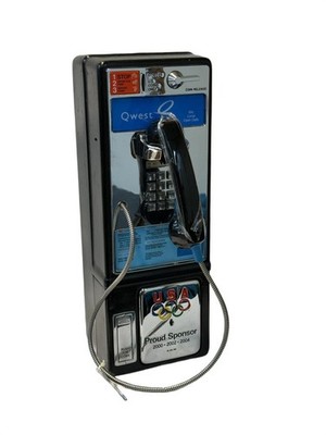 Vintage Booth Telephone Qwest 2000-2004 Summer Olympics Pay Phone - New ...