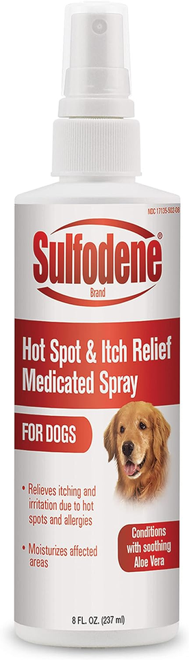 Sulfodene Hot Spot & Itch Relief Medicated Spray for Dog 8Oz | eBay