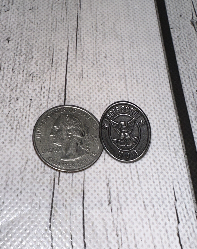 EAGLE SCOUT MOM Boy Scouts of America PIN BSA Rank Badge Award Thank ...