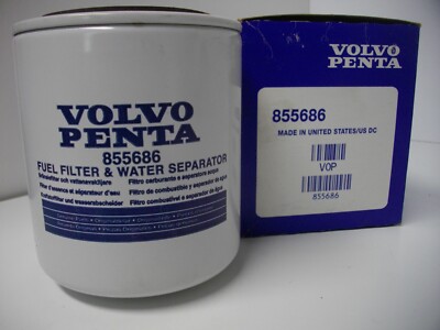 OEM Volvo Penta sterndrive water separating fuel filter 855686 | eBay
