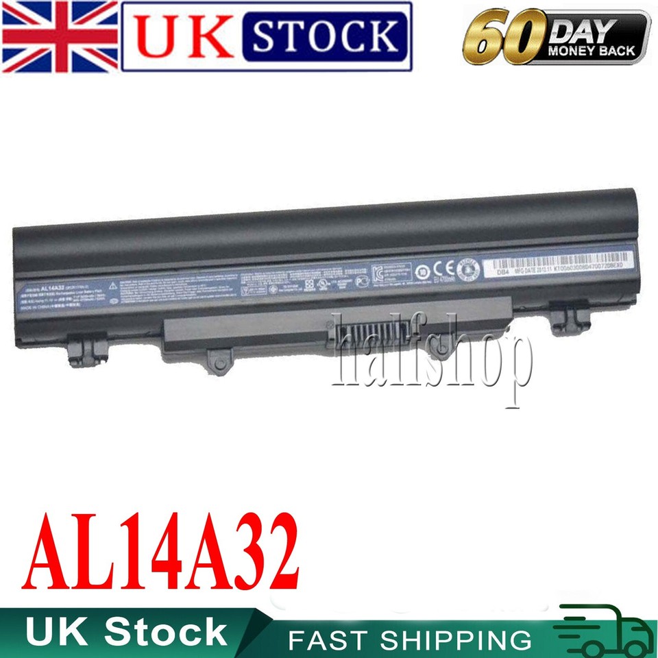 AL14A32 Battery Acer Aspire E5-572 E572G E5-571 E5-531 E5-511 E5-471 ...