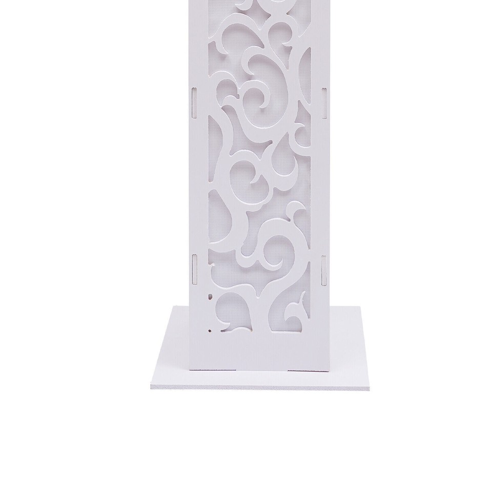 8Pcs Flower Columns LED White Elegant Wedding Column Pillar Decoration ...