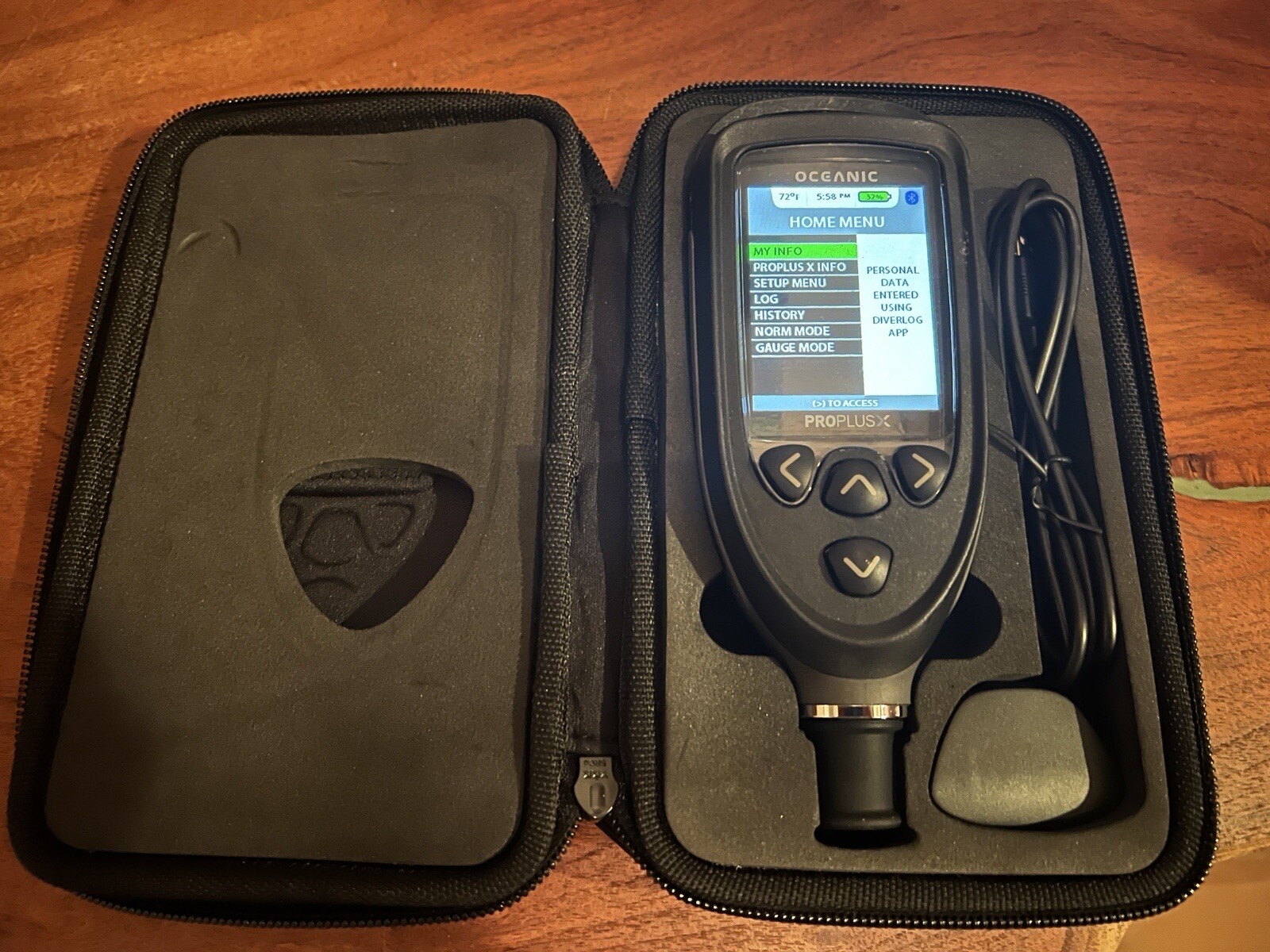 Oceanic Pro Plus X Scuba Computer Console with QD Hose | eBay