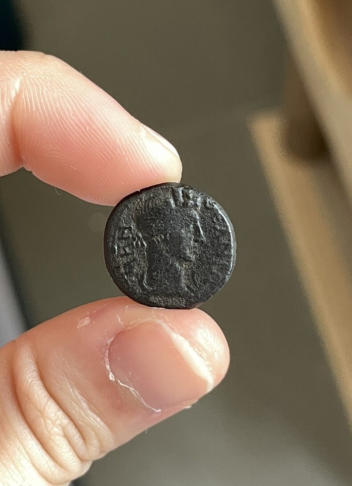 Ancient Roman Bronze Coin - Time of Claudius to Nero, 40-60 AD. Mysia ...