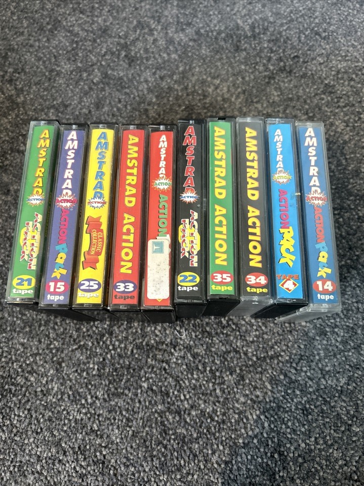 Amstrad Action Tapes X 10 #2 | eBay UK