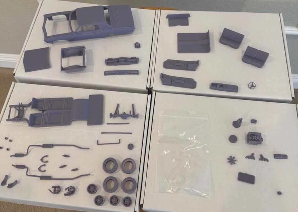 1/25 3D Printed Resin 1968 Chevrolet Caprice Model Kit *SUPER HIGH ...