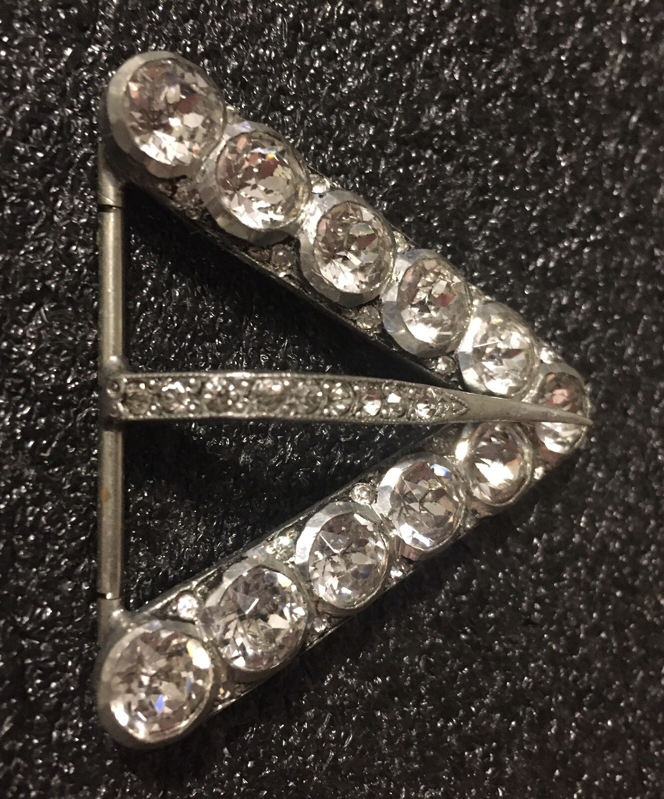 Vintage 1950's Triangle Or Arrow Belt Buckle, Buckle … - Gem