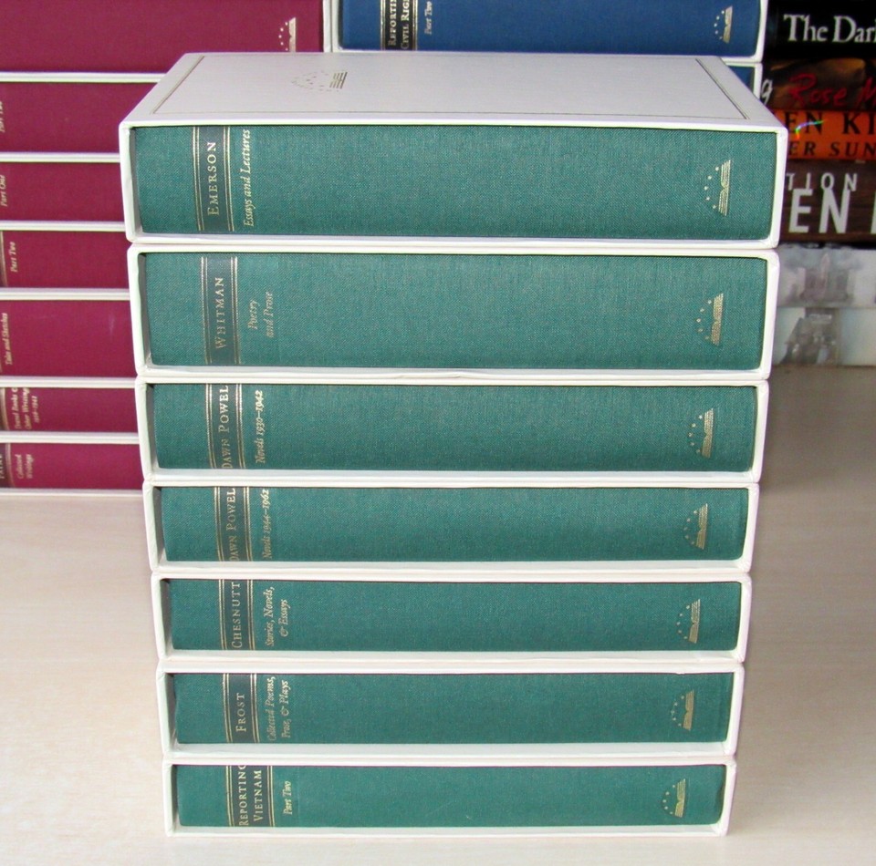 Lot of 38 Library of America Books Classics w/ Slipcase | eBay