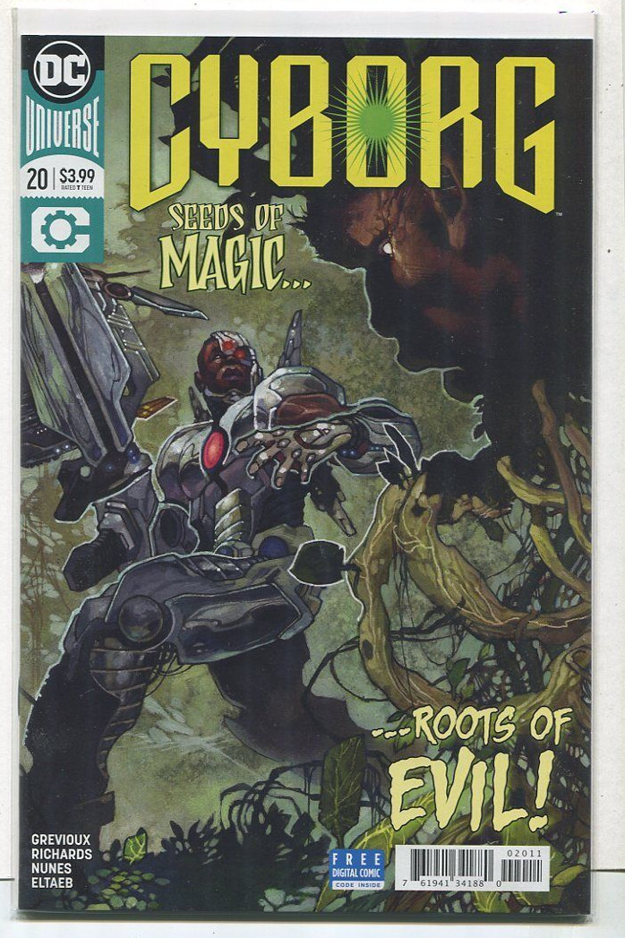Cyborg #20 NM Seeds Of Magic--Roots Of Evil DC Comics CBX11 | eBay