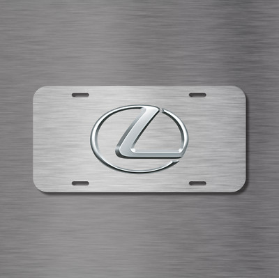 LEXUS Vehicle Front License Plate Auto Car Tag RX IS GS LX LS Simulated ...