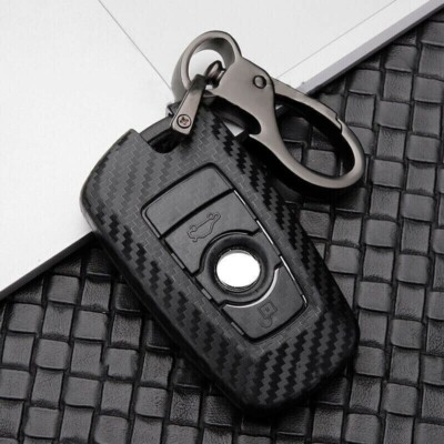 BMW Carbon Fiber Remote Key Fob Case Cover SERIES F20 F22 F30 F31 F32 ...
