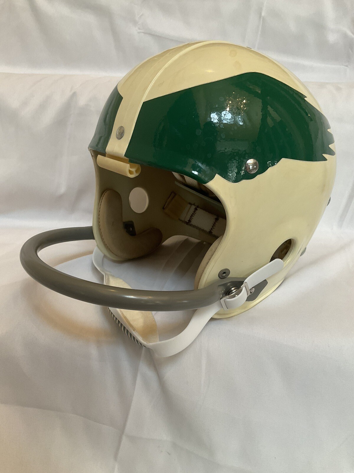 Vintage Riddell Kra-Lite TK2 Football Game Helmet Philadelphia Eagles ...
