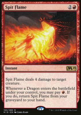 Magic the Gathering MTG Spit Flame (160) Core Set 2019 LP | eBay