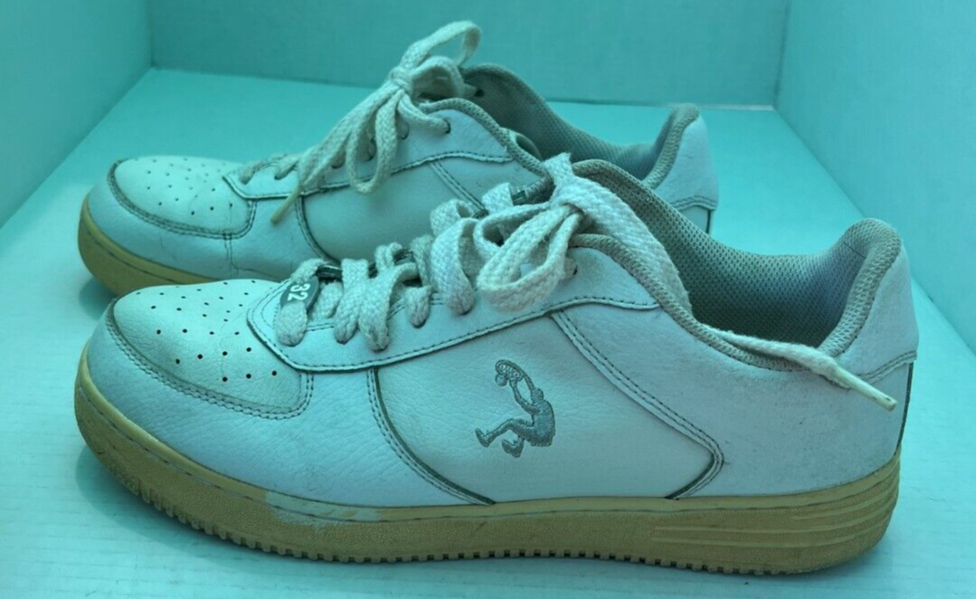 Vintage Dunkman SHAQ 41906 Men's White Basketball Shoes NBA Size 9.5 42 ...