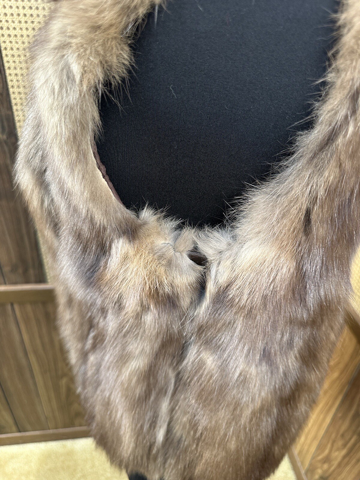 JERRY SORBARA NEW YORK DESIGNER RUSSIAN SABLE FUR VEST JACKET COAT ...
