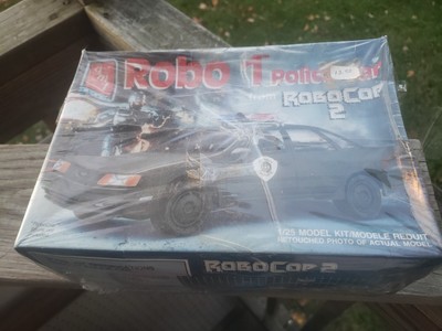 New Vintage AMT Robocop 2 Robo 1 Police Car 1/25 Scale Model Kit #6059 ...