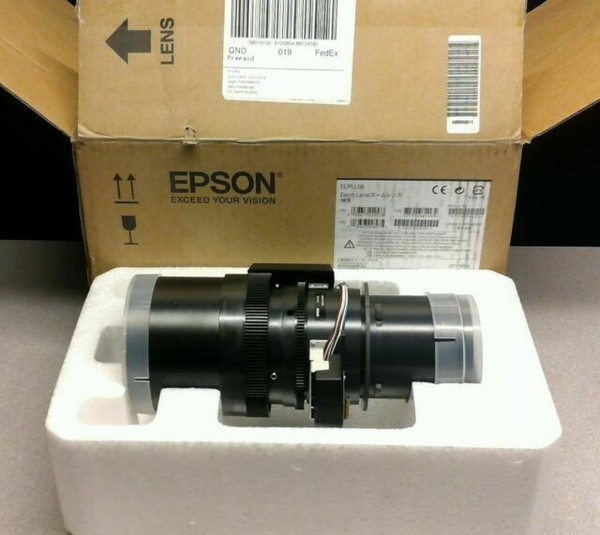 Epson Long Throw Zoom Lens - Black (ELPLL08) for sale online | eBay