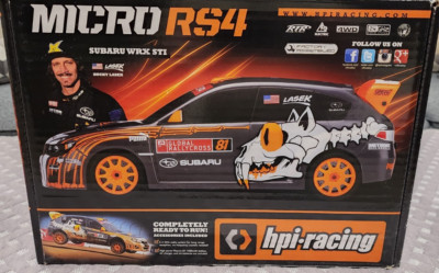 HPI Racing Micro RS4 Subaru WRX STI - RTR - Global Rallycross - Bucky ...