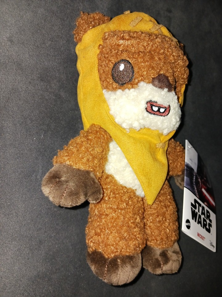 Star Wars 8" Wicket Ewok Plush Stuffed Animal Toy Figure Mattel Disney ...