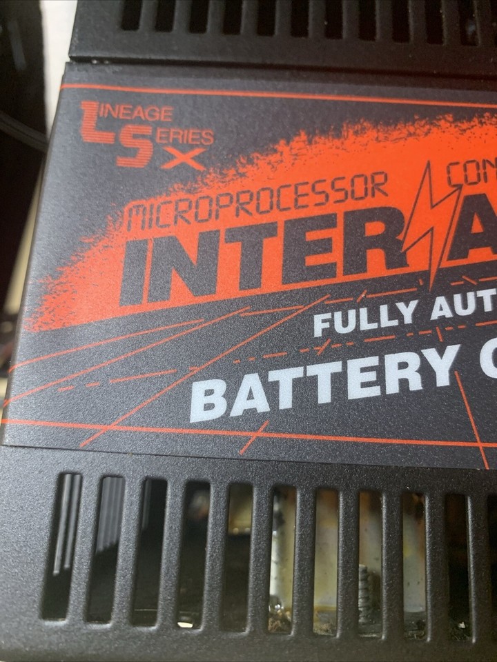 USED Interacter Fully Automatic Battery Charger w/ Red/Black Anderson ...