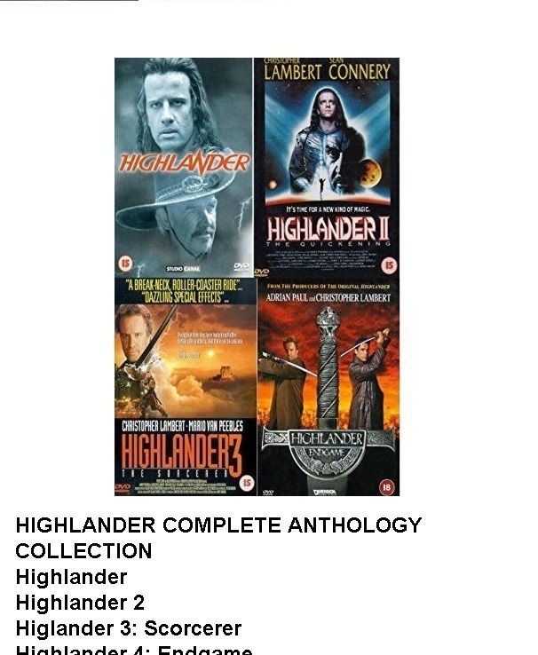 Highlander Film Christopher Lambert Highlander (1986) IMDb