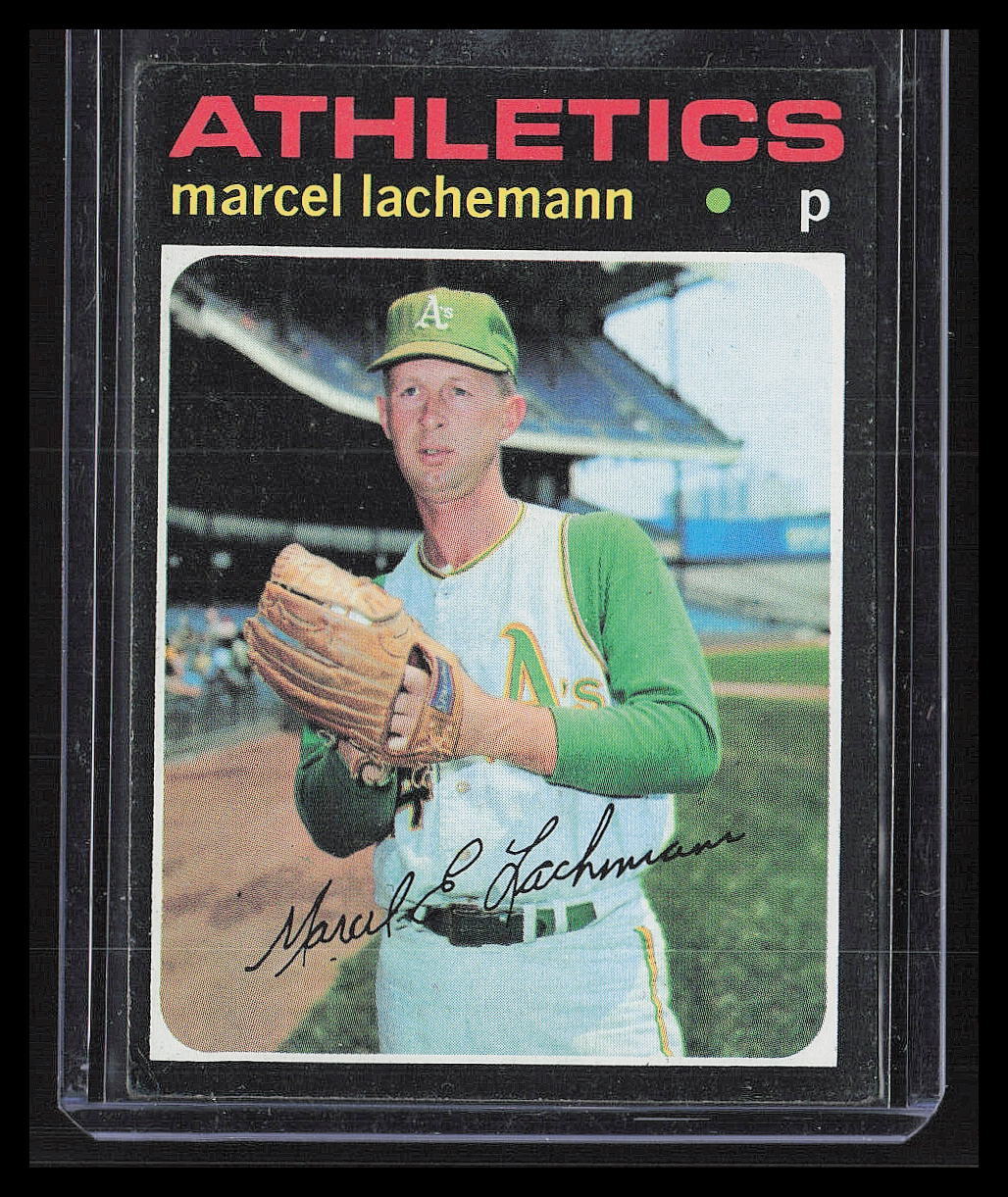 Marcel Lachemann 1971 Topps #84 Oakland Athletics Rookie | eBay