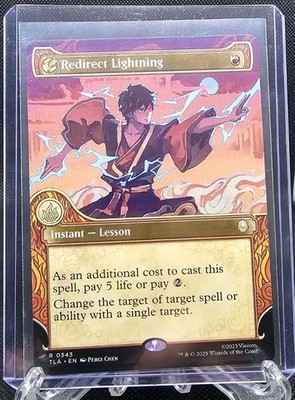 Redirect Lightning (Showcase) Avatar: The Last Airbender Mtg ATLA Full ...
