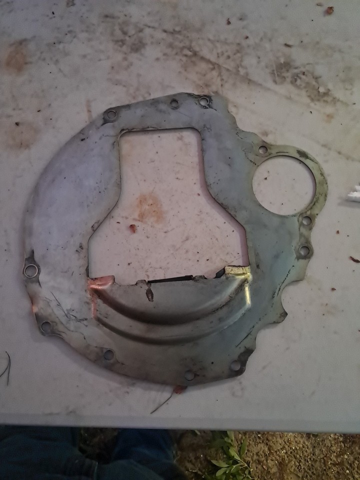 NISSAN SKYLINE GT-R RB26DETT ENGINE REAR PLATE = GTR R32 R33 R34 30411 ...