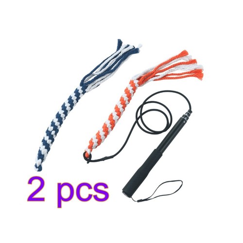 2 Pack Dog Chasing Pole Teaser Toy Puppy Training Toys Interactive ...