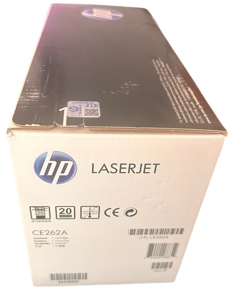 Genuine OEM HP 648A Yellow Toner Cartridge CE262A for LaserJet CP4025 ...