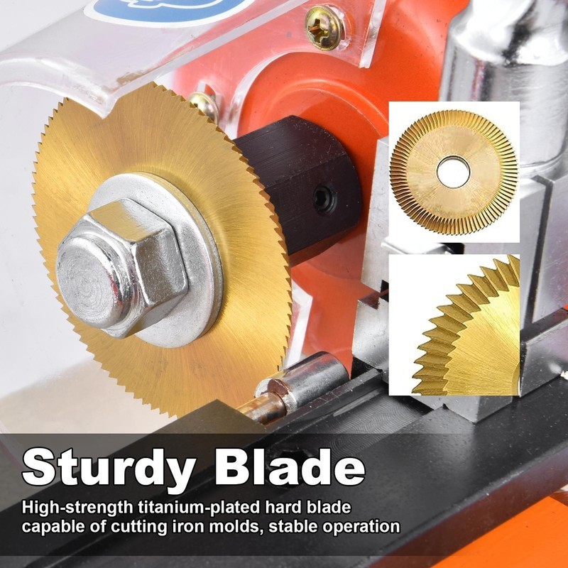 Two-sided Key Cutting duplicating Machine Cutter Car Key Copier ...
