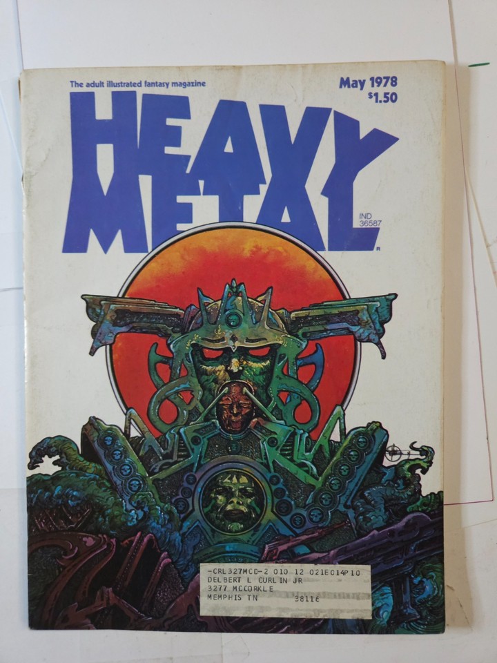 HEAVY METAL Magazine!!!-1977-1996 & sci-fi fantasy magazines. | eBay