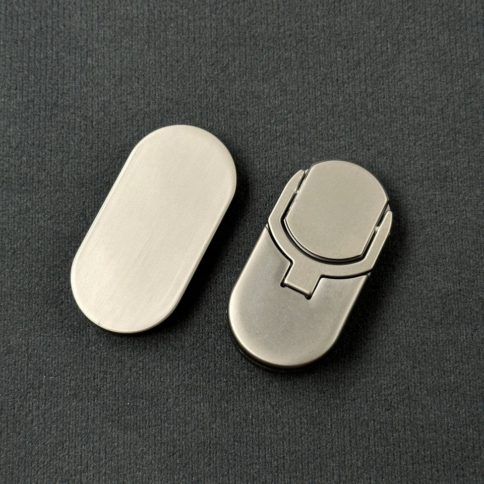 Fidget Spinner Target EDC Push Card Adults Stress Relief Magnetic Metal ...