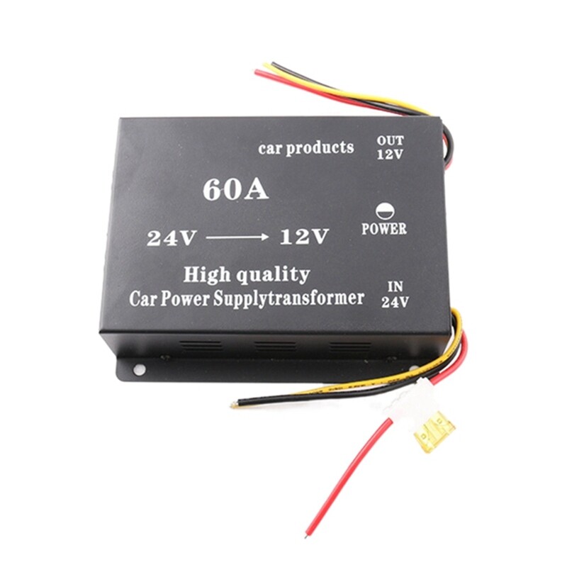 Car Sound Power Adapter Reducer 24V to 12V 60A Voltage Reduction9882 ...