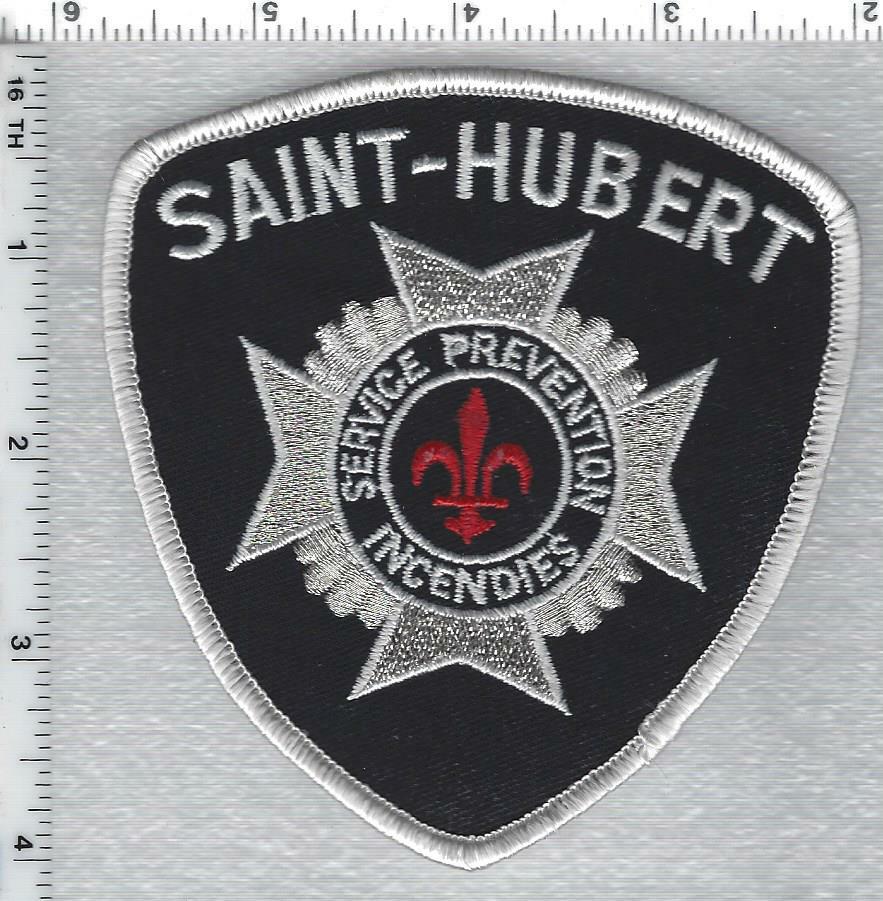 Saint-Hubert Fire Department (Quebec, Canada) Shoulder Patch | eBay