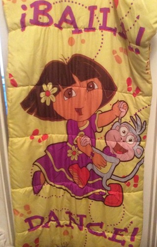 DORA THE EXPLORER Girl's Sleeping Bag Slumber Dance/Baila | eBay