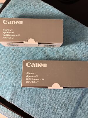 New (2 Pack) Genuine Canon Staples J1 Staples, 3 In Each Pack | eBay