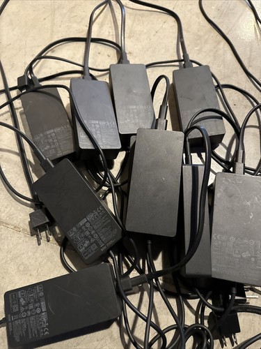 Lot Of 10 Genuine Microsoft Surface Dock Power Supply 90W 15V Model ...