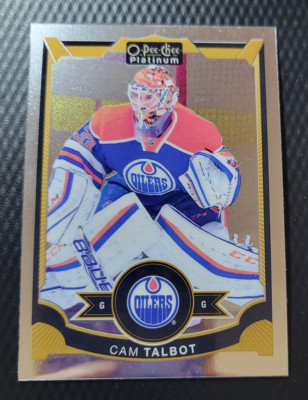 2015-16 UD O-Pee-Chee Platinum CAM TALBOT Edmonton Oilers Hockey NHL ...
